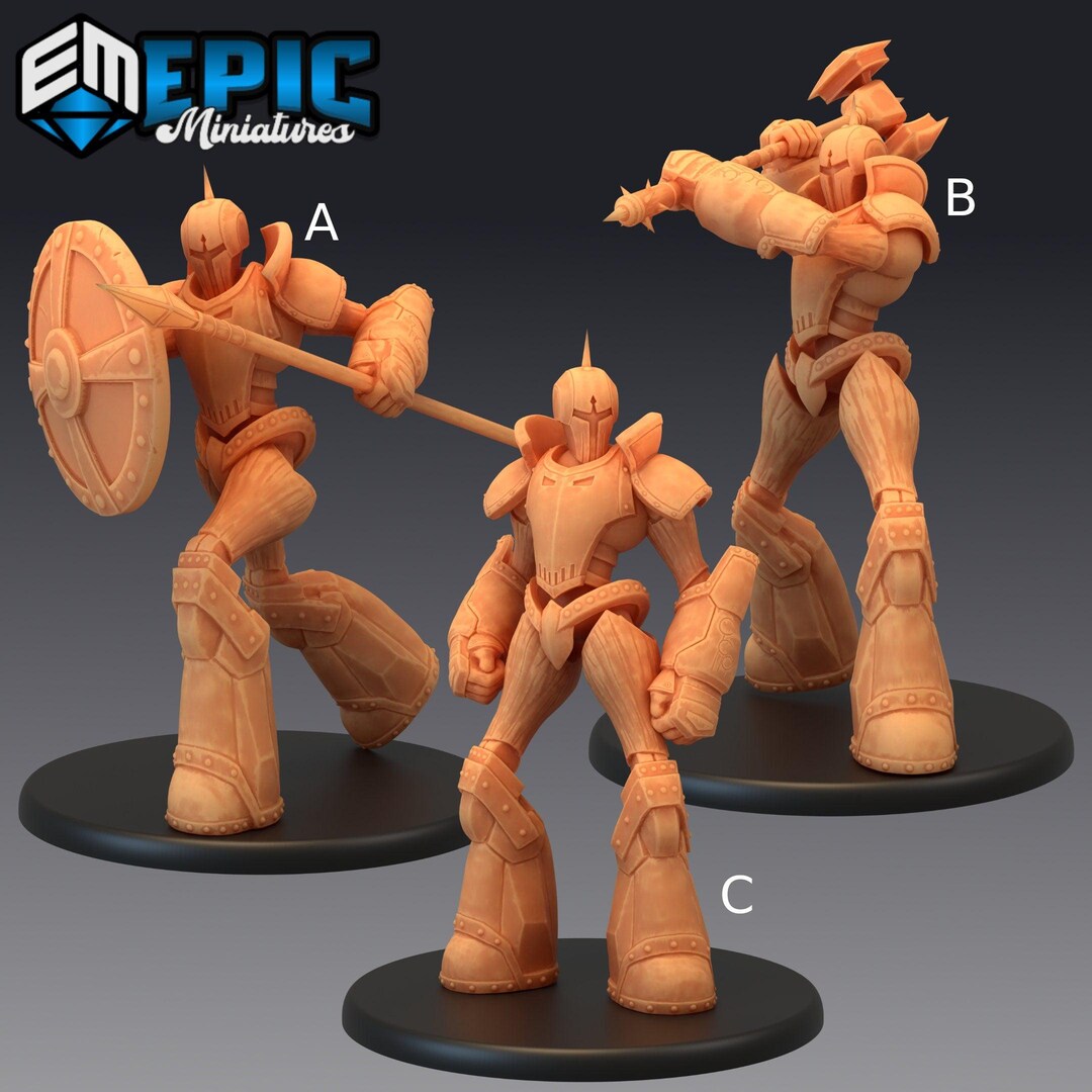 Construct Guard - Epic Miniatures | 28mm and 32mm | Wargaming | DnD ...