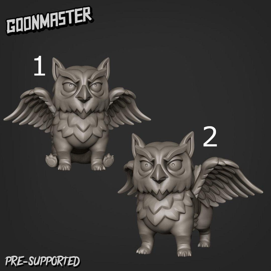 Owl Gryph Pup- Goonmaster | 28mm and 32mm | Wargaming | Dnd | Tabletop ...