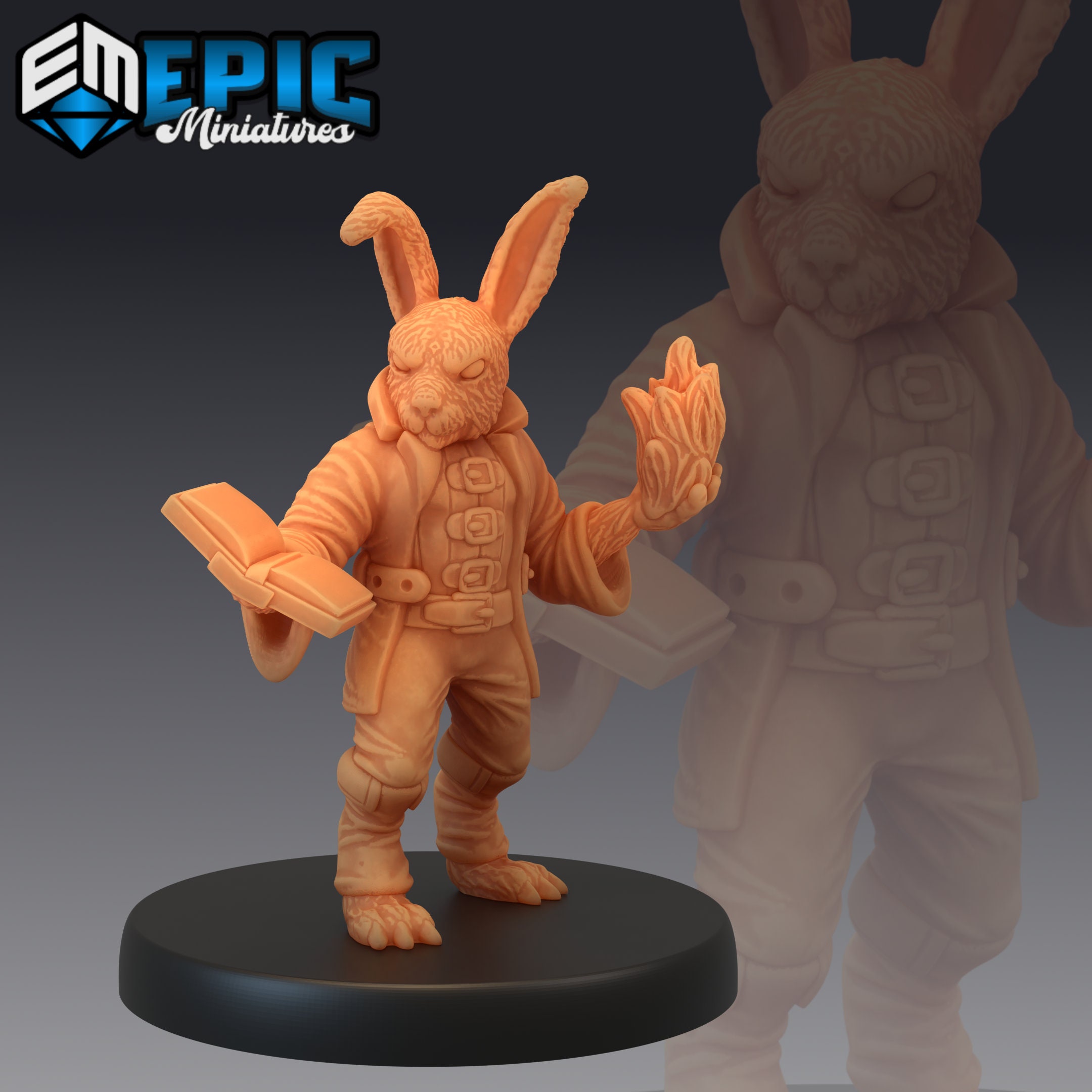 Bunny Tribe Epic Miniatures Rabbitfolk D&D Pathfinder - Etsy