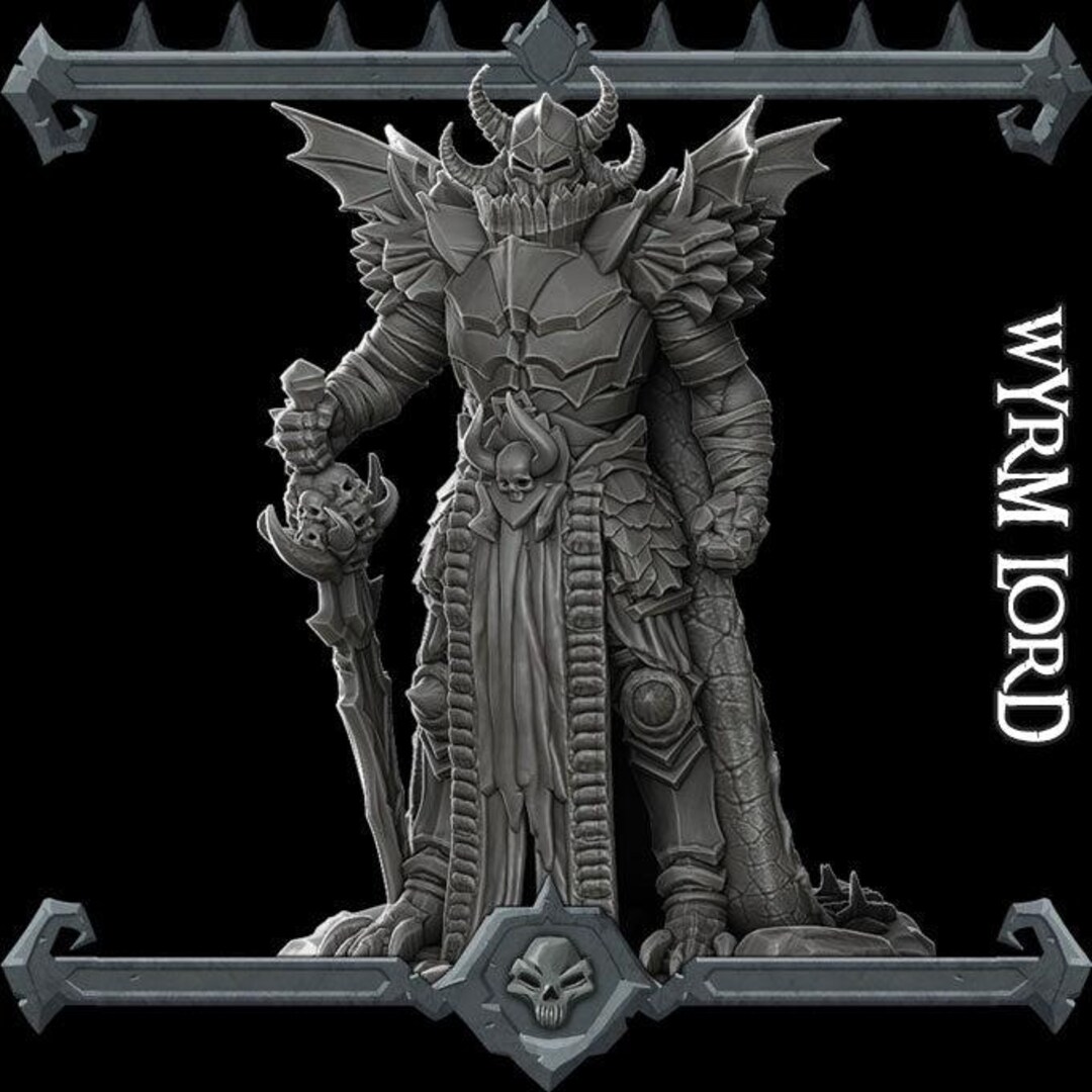 Wyrm Lord - Rocket Pig Games | 28mm and 32mm | Wargaming | Dnd ...