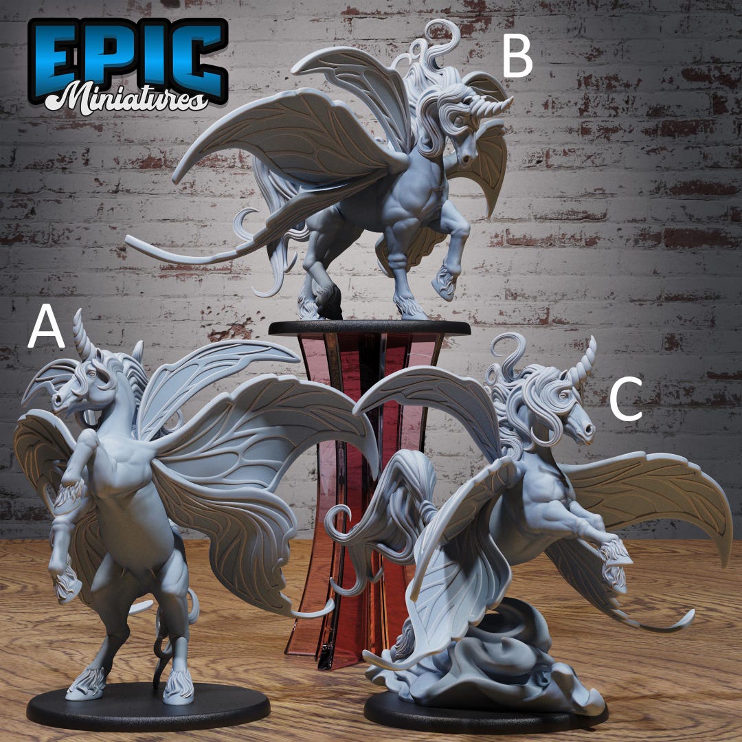 Fairy Pegasus - Epic Miniatures | 28mm and 32mm | Wargaming | Dnd ...