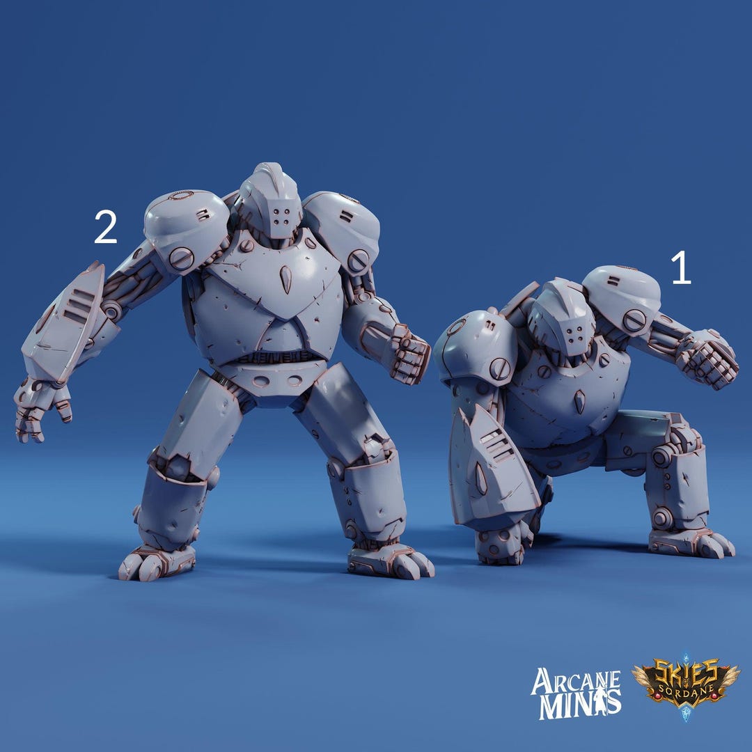 Brawler Guardian, Guard Mech - Sordane Publishing | 28mm and 32mm ...