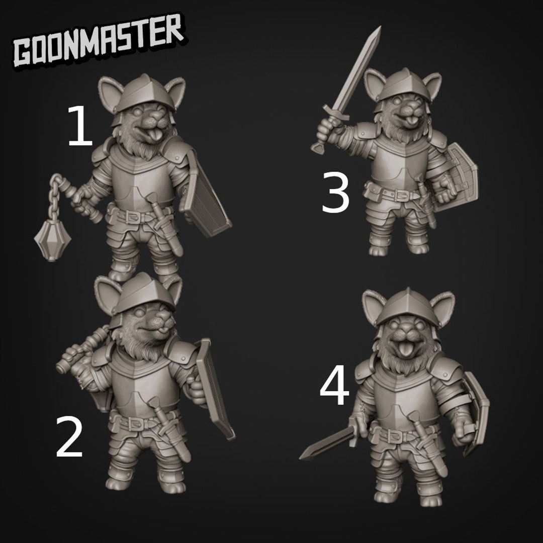 Corgi Knights - Goonmaster | Miniature | Wargaming | Roleplaying Games ...
