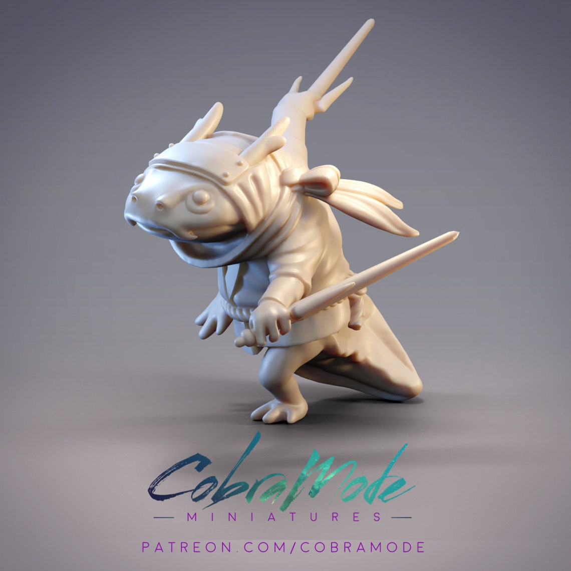 Hanzaki Ninja Hatsuharu Cobramode Miniature Pathfinder - Etsy