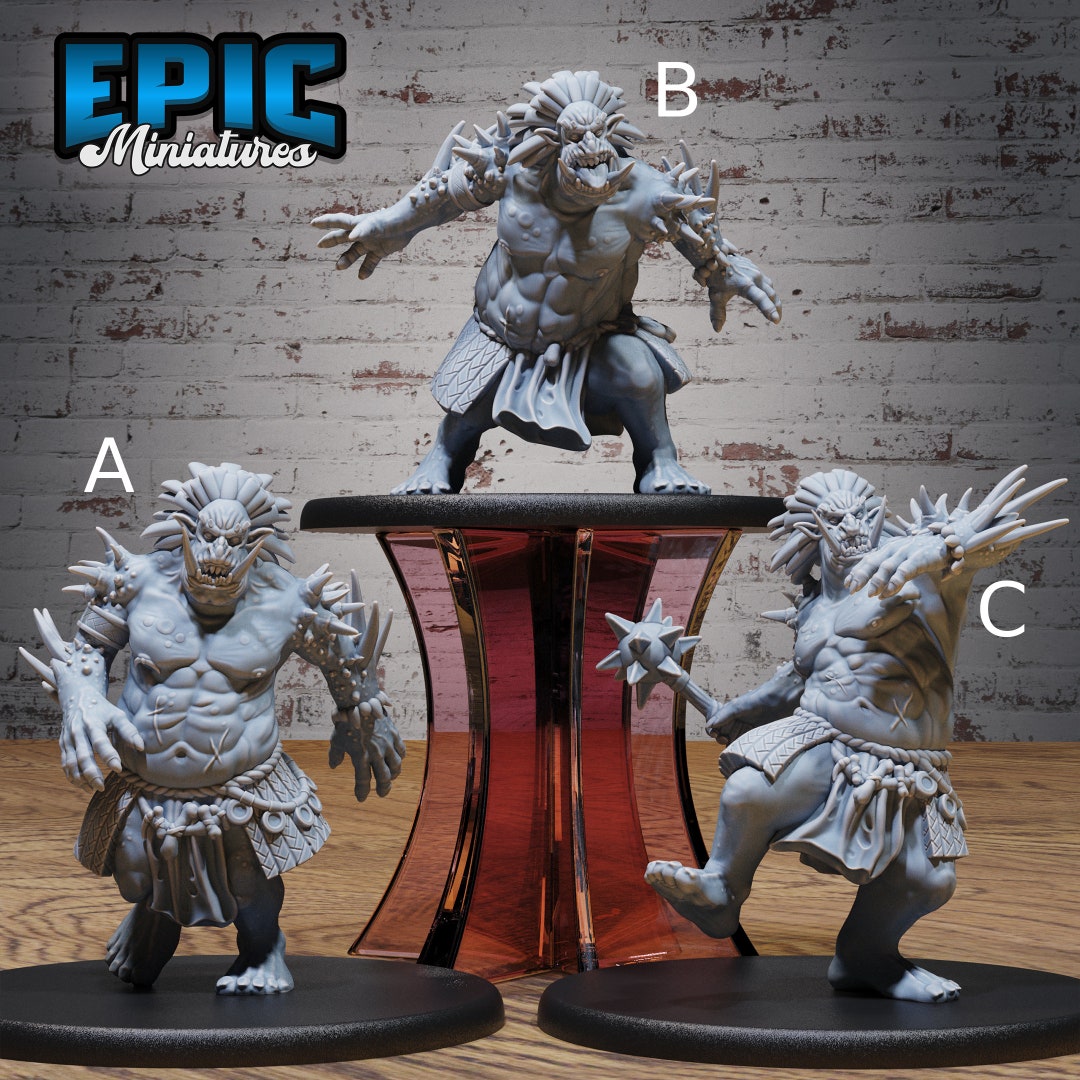 Jungle Troll - Epic Miniatures | New World Conquest | 28mm | 32mm ...