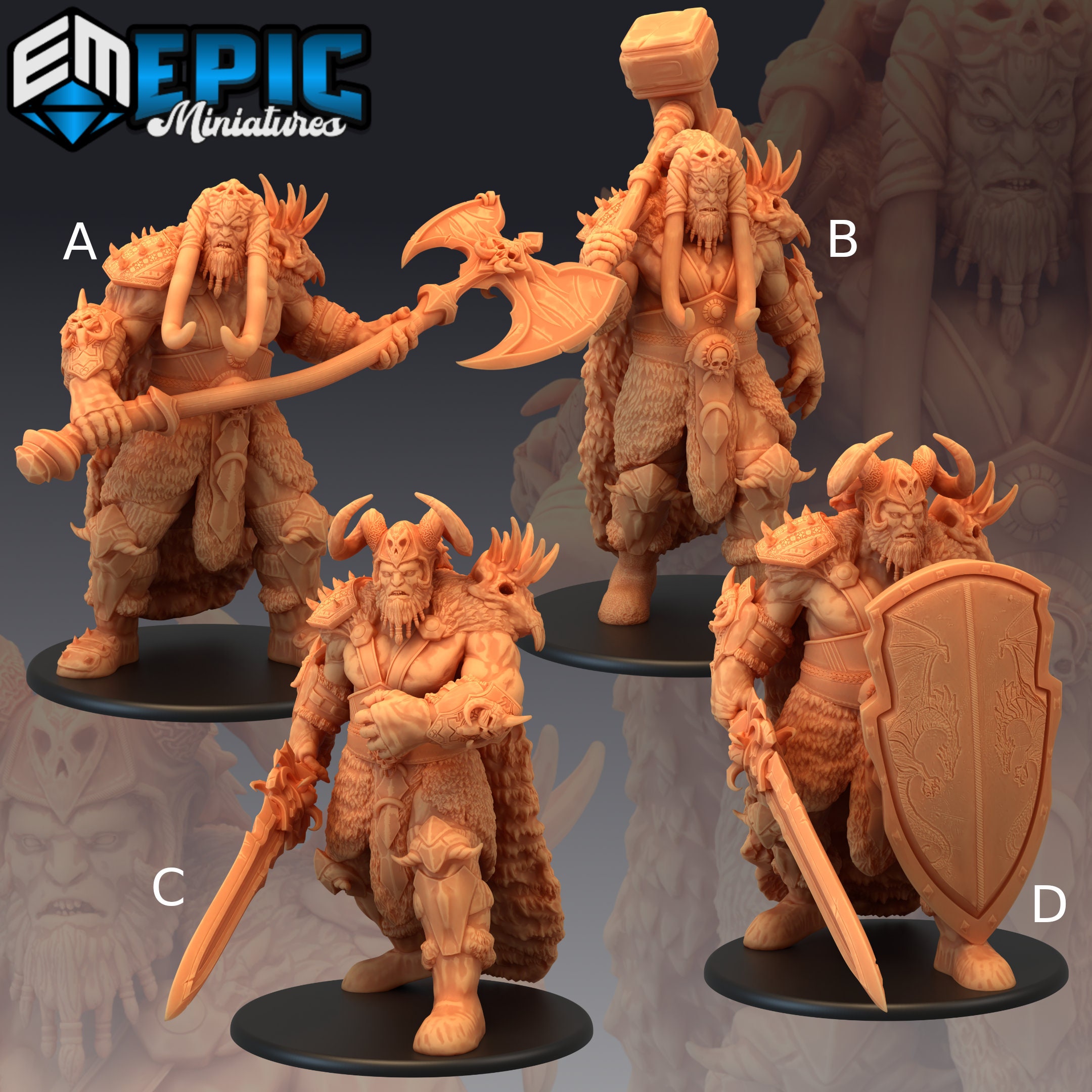 Role Playing Miniatures D&D Pathfinder Epic Miniatures Roleplaying ...