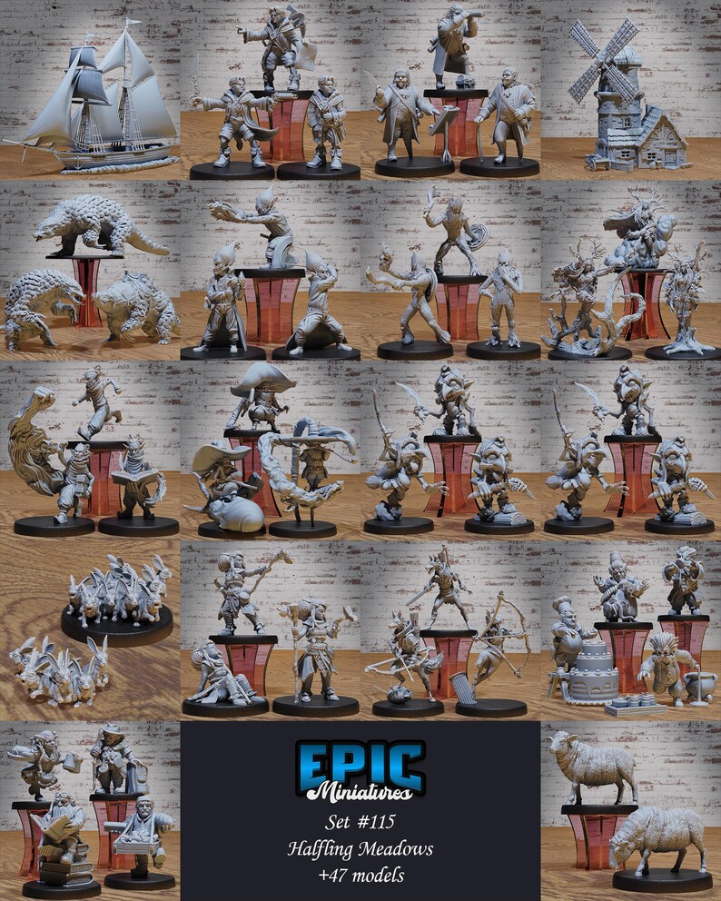 Halfling Ship Captain- Epic Miniatures | 28mm and 32mm | Wargaming ...