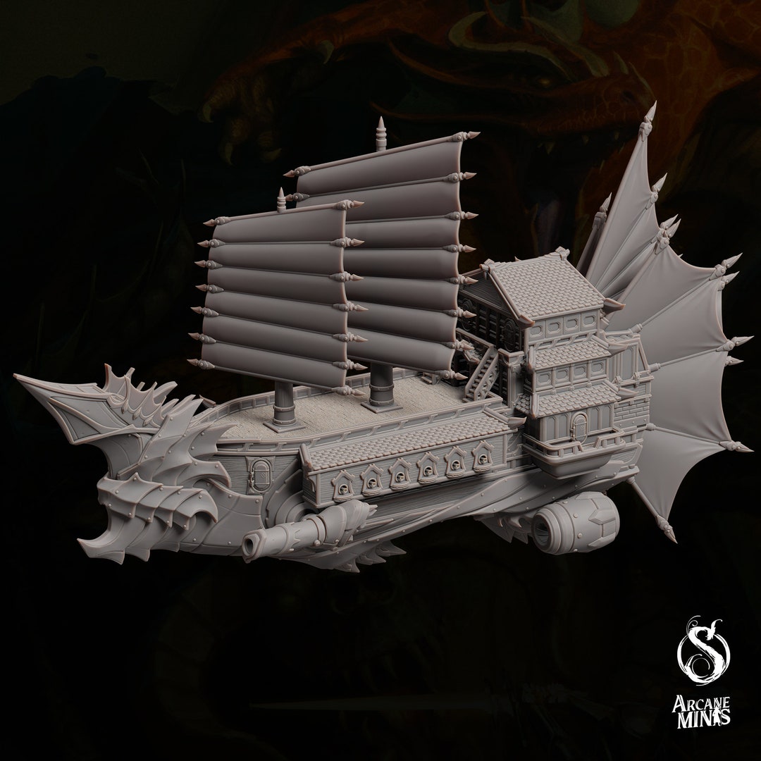 Altair Class Destroyer - Sordane Publishing | 32mm | Warship | Airship ...