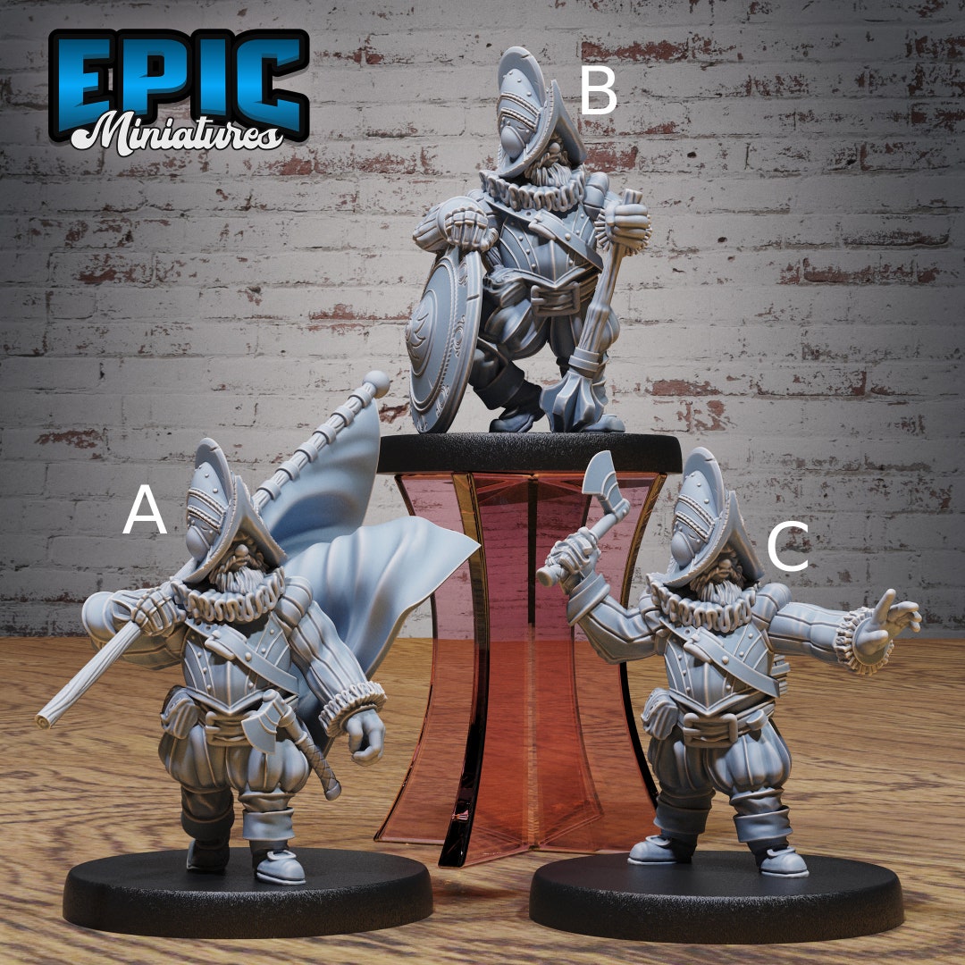 Dwarf Invader - Epic Miniatures | New World Conquest | 28mm | 32mm ...