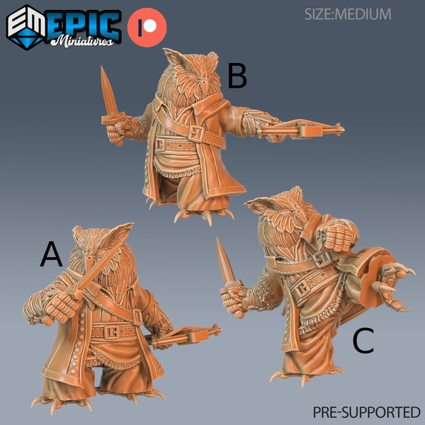 Rogue Owl Folk Miniature - Etsy