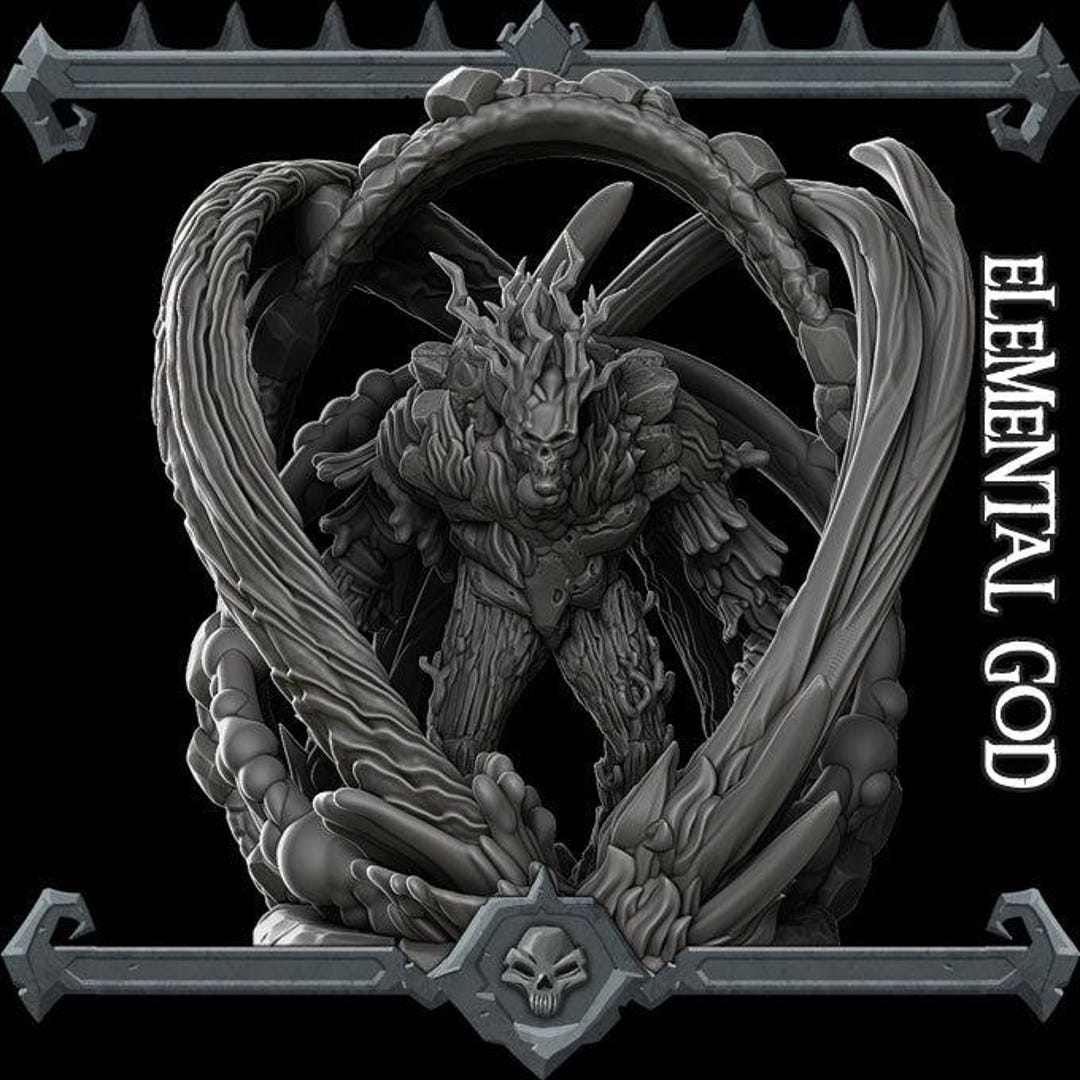 Elemental God - Rocket Pig Games | 28mm and 32mm | Wargaming | Dnd ...