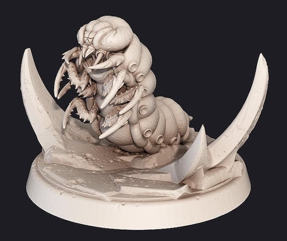 Infernal Wasp Larva Print Your Monsters D&D Pathfinder | Etsy