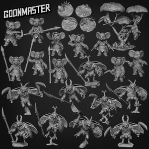 Eucalyptus Tree Diorama - Goonmaster | Miniature | Koala Combat Club ...