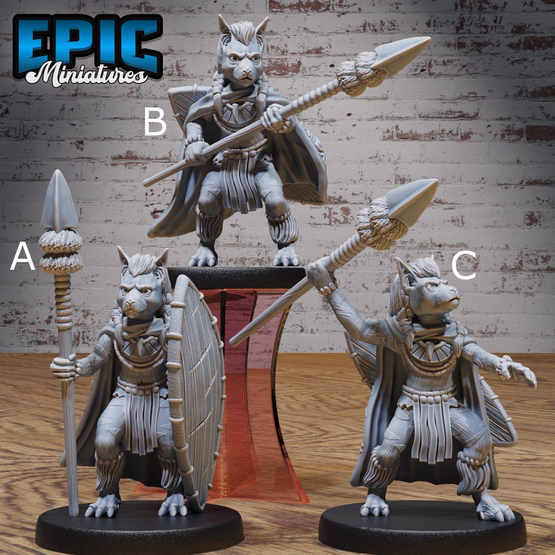 Beast Folk Tribe - Epic Miniatures | Safari Tour | 28mm | 32mm ...