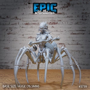 Leng Spider Queen Epic Miniatures 28mm 32mm Eldritch Darkness Demon ...