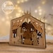 Nativity Scene Laser Cut File Christmas Decor and Laser Cut Nativity ...