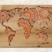 WORLD MAP Laser Files for Cutting Svg and Map Laser Engraving, Map ...
