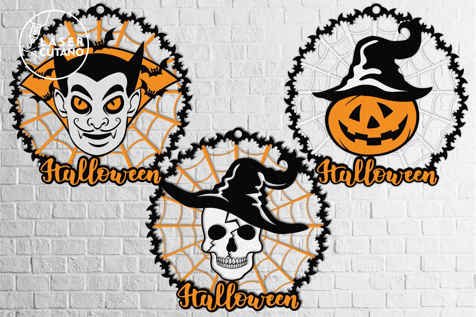 Bundle Svg HALLOWEEN Laser Cut Files Dxf Silhouette Cut Files, Scream ...