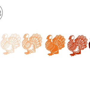 TURKEY Laser Cut File THANKSGIVING Day Svg, Thankful Svg and Fall Svg ...