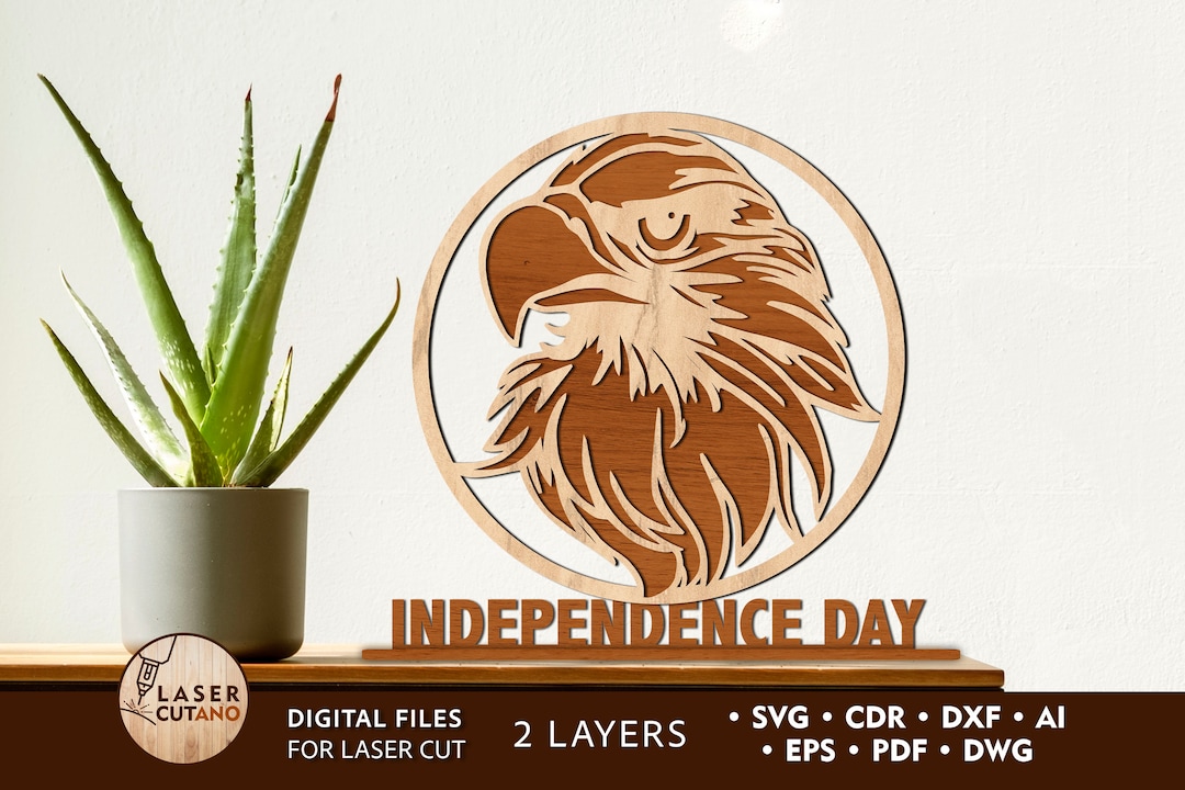 Svg Independence Day Laser Files Usa Laser File and Usa Dxf, 4th of ...