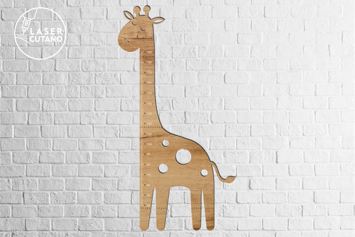 Height Chart for Kids Laser Cut Files SVG Height Ruler Height - Etsy