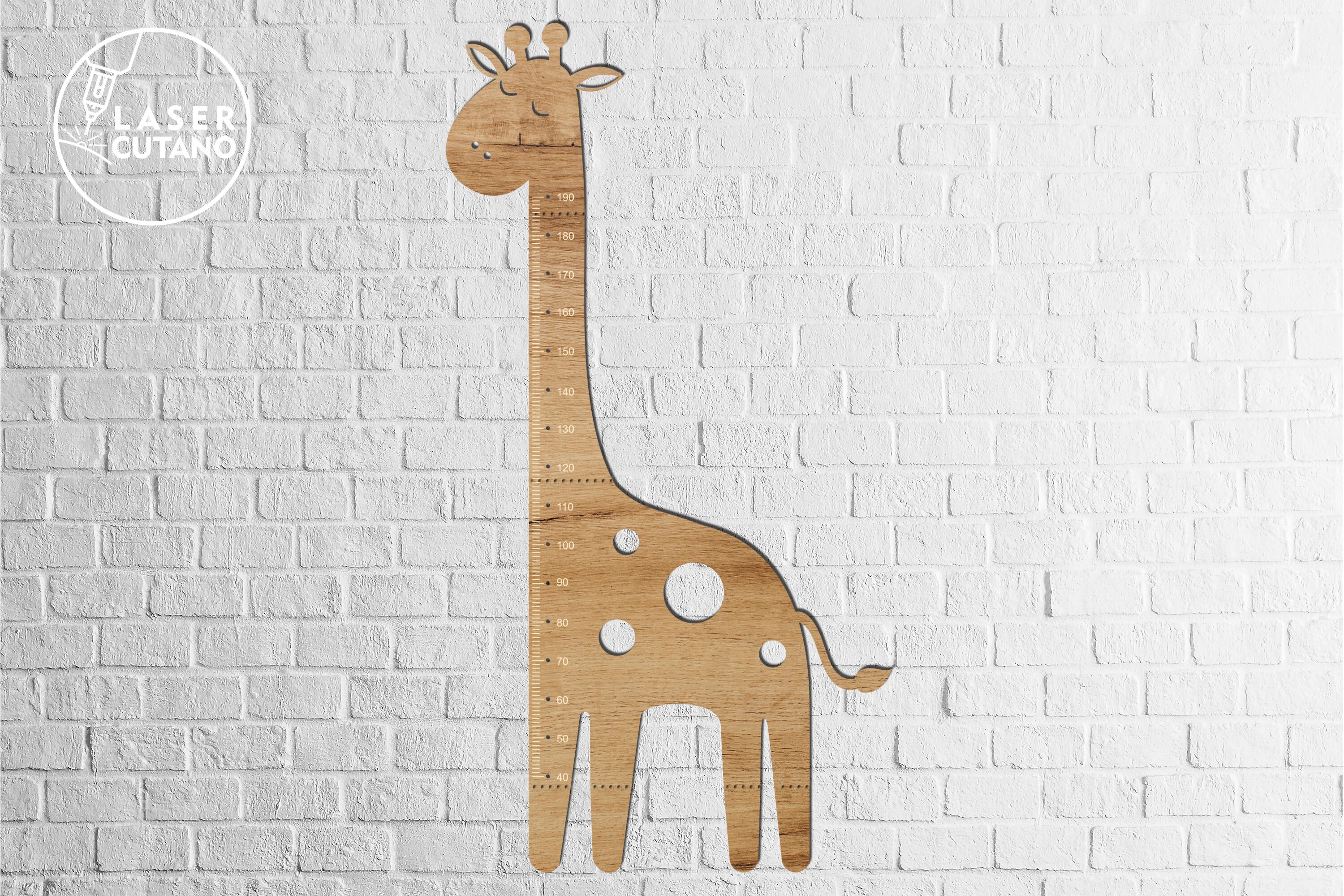 Height Chart for Kids Laser Cut Files SVG Height Ruler, Height Growth ...