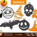 Svg HALLOWEEN Bundle Cut Files for Laser and Halloween Cut Out, Laser ...