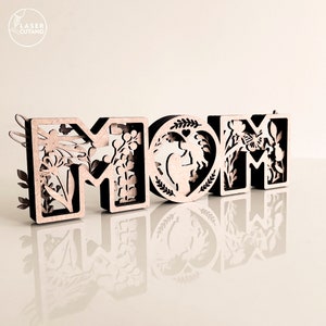MOM DAD Laser File Mother's Day Laser Cut Files Father's Day Svg Laser ...