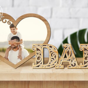 MUM DAD Laser Svg Files Mother's Day Laser Cut File and Mom Laser Cut ...