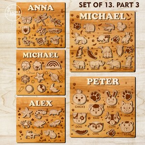 Custom Puzzles Laser Cut File Puzzle Cnc File and Laser Engraved Gift ...