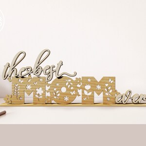 Laser Cut Mother Day Glowforge Laser Cut File MOM and Mother's Day ...