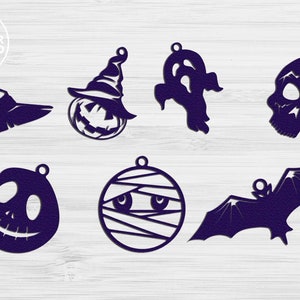 Svg HALLOWEEN Bundle Cut Files for Laser and Halloween Cut Out, Laser ...