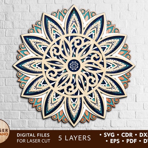 Svg Files for Cricut MANDALA Svg Files Cricut Maker | Etsy