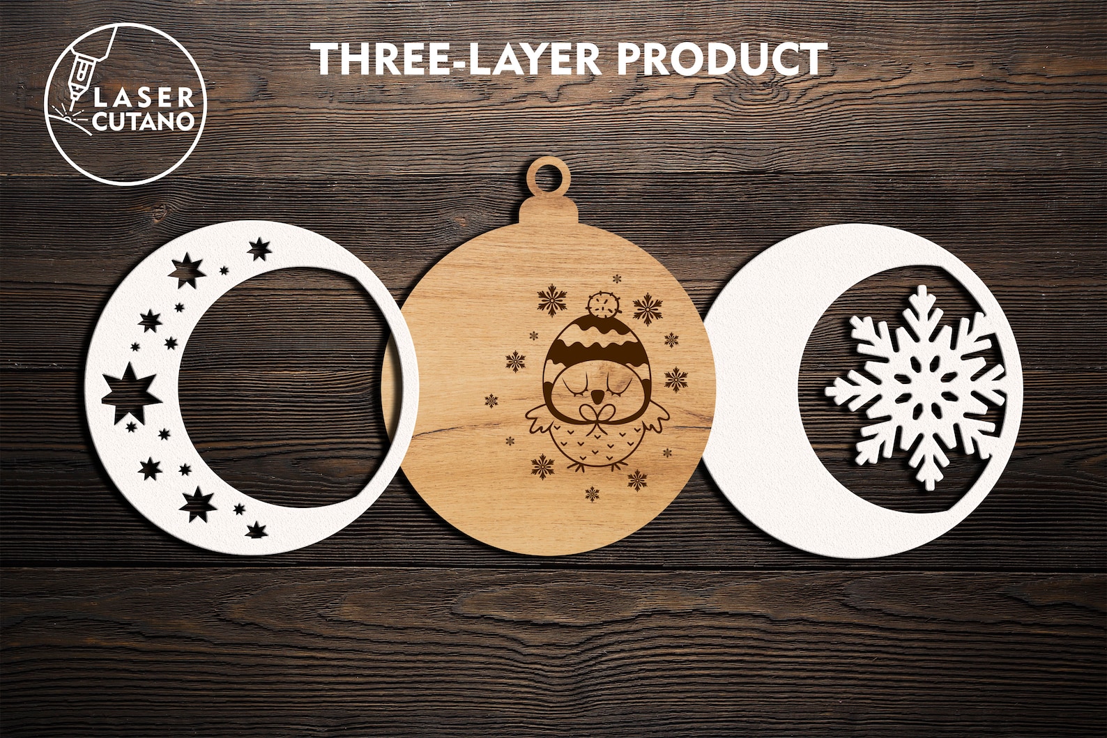 Svg Ornament CHRISTMAS Laser Cut Files and Laser Engraving - Etsy