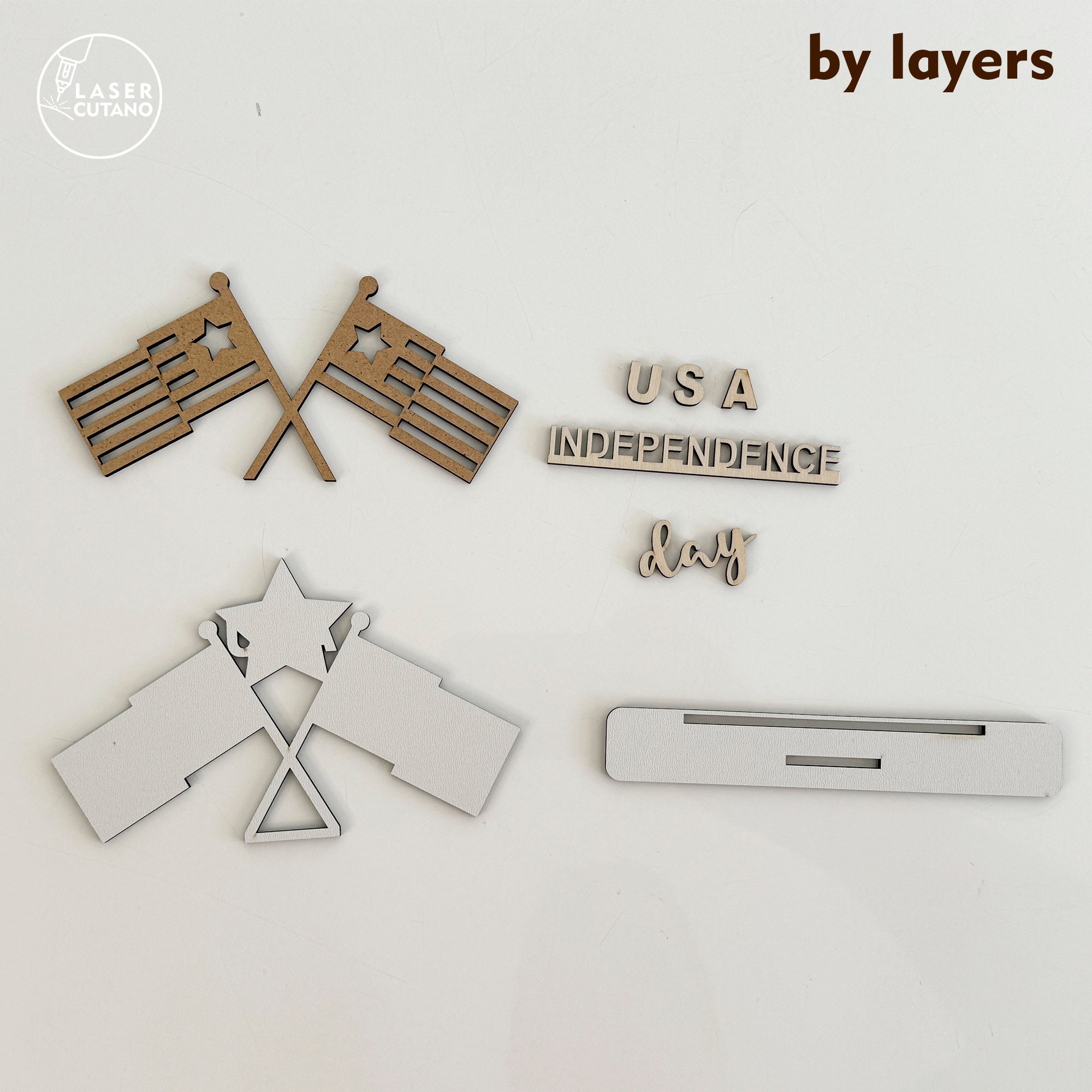 Laser File Independence Day Svg and 4th of July Svg Laser File ...
