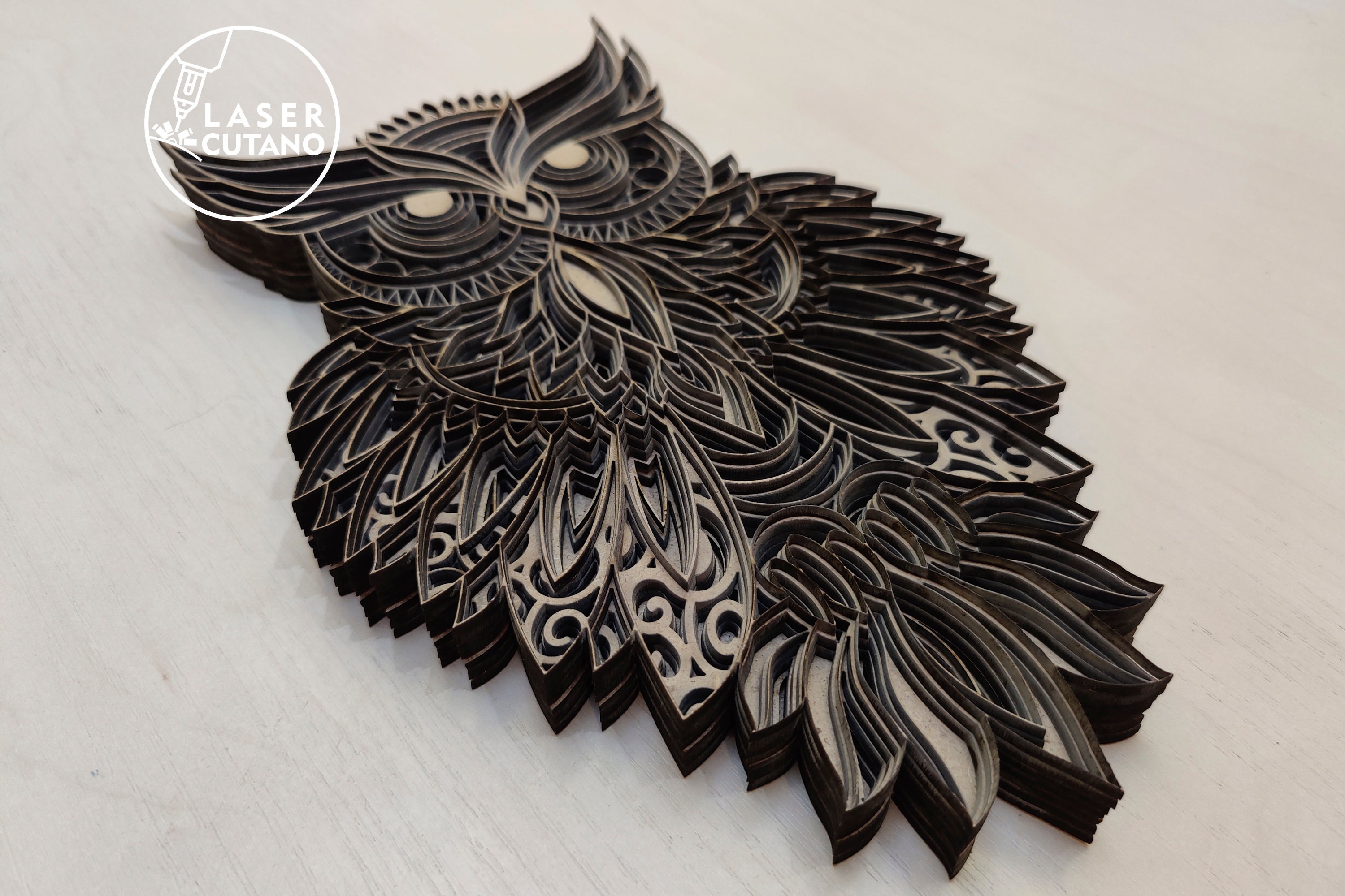 Laser Files OWL Multilayer Laser Cut Bird Vector Images - Etsy Canada