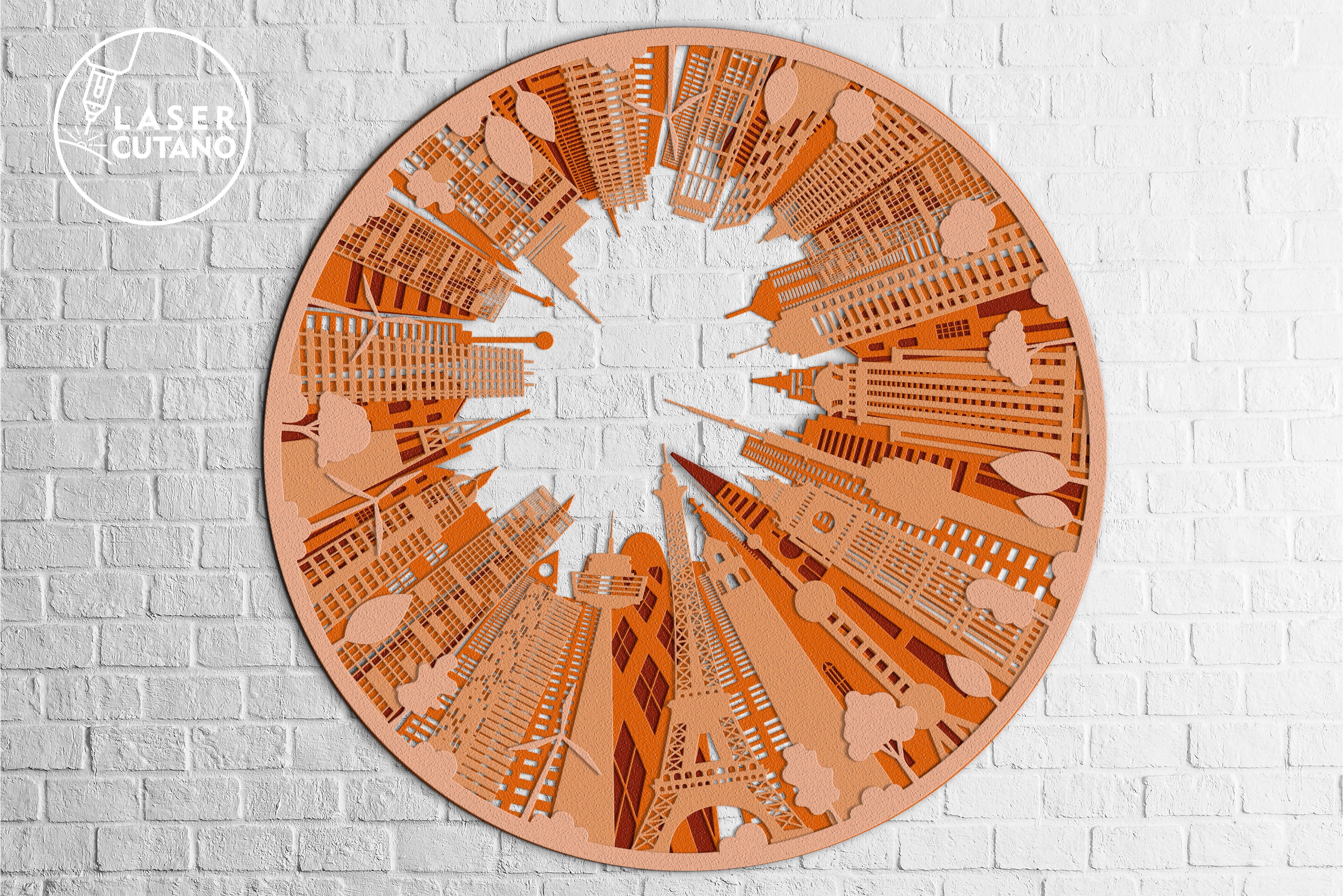 WORLD Laser Cut File Cnc SVG Dxf Cut Files template for laser | Etsy España