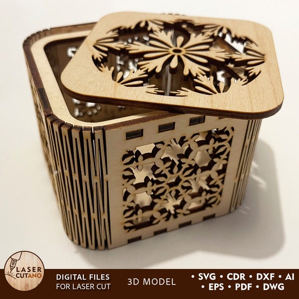 Wooden Candle Box - Etsy