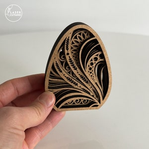 Laser Cut Files Easter Eggs Svg File Cnc and Easter Glowforge File ...