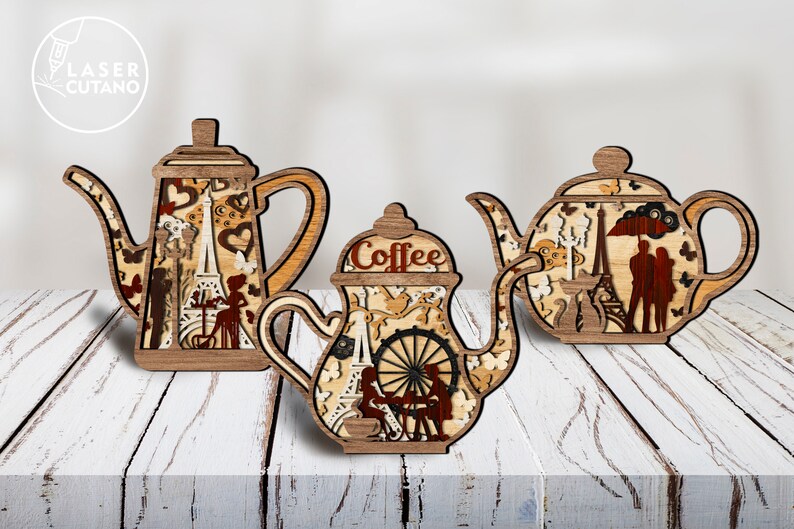 Kitchen Laser Cut File Svg Laser Cut Table Decor and Dxf Files for Cnc ...