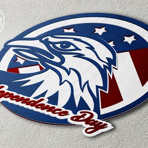 Independence Day Svg Laser Usa Svg Glowforge and America Laser Files ...