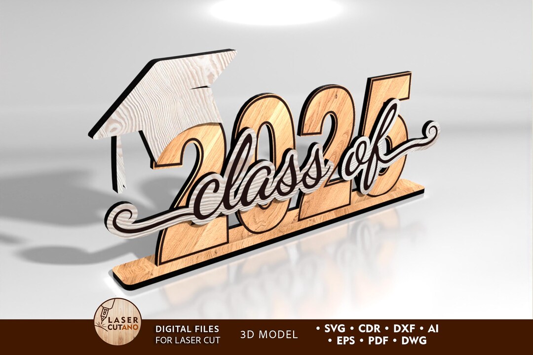 Laser Cut File Graduation Svg School Glowforge and School Laser File ...