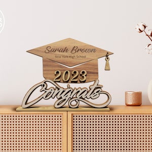 Graduation Laser Cut File Svg Dxf School Glowforge and School Laser ...