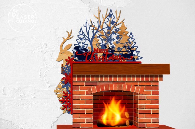 CORNER for FIREPLACE Laser Cutting Svg Wood Cut Out and Laser Cut Ideas ...