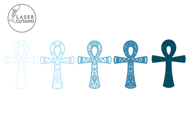 ANKH Svg Spiritual Egypt Laser Cut File and Vector Cutting Plan, Cnc ...