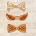 50 BOW TIES Patterns Laser Cut File Dxf Svg Laser Cutting, Bow Tie ...