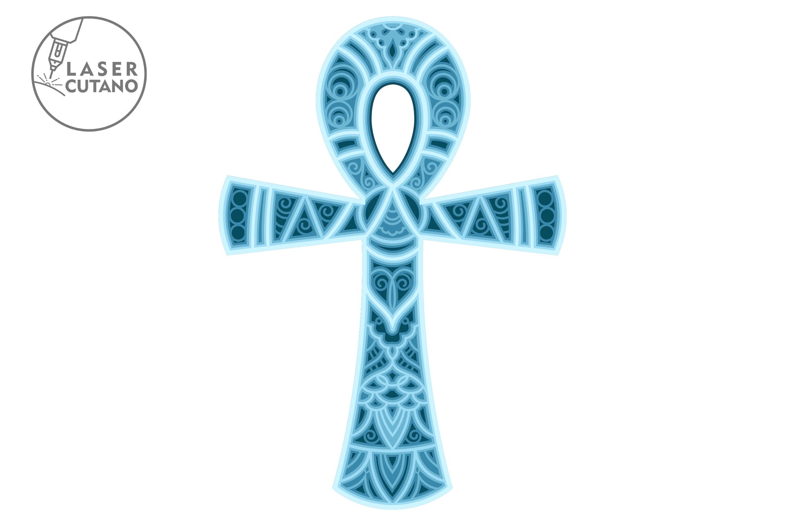 ANKH Svg Spiritual Egypt Laser Cut File and Vector Cutting - Etsy
