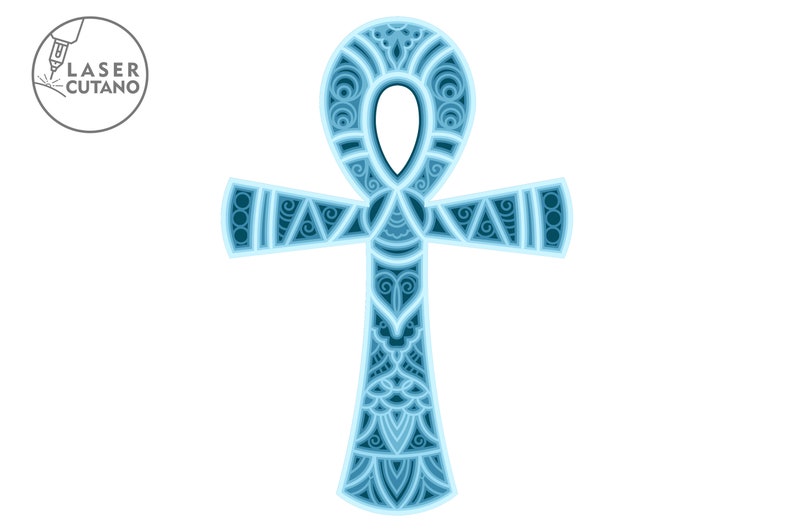 ANKH Svg Spiritual Egypt Laser Cut File and Vector Cutting | Etsy