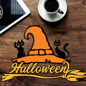HALLOWEEN Svg Bundle Laser Cut Files Svg Glowforge and Svg File for ...