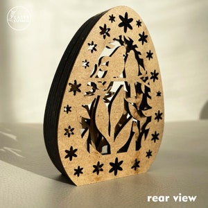 Laser Svg Easter Laser Cut Files for Xtool and Easter Dxf File, Egg ...